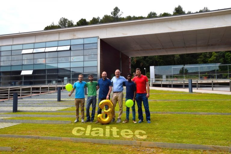 Claitec turns three years old