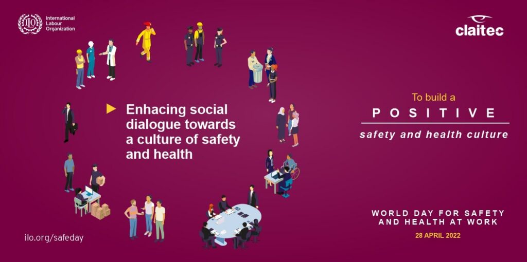 World Day For Safety And Health At Work Lets Act Together To Achieve